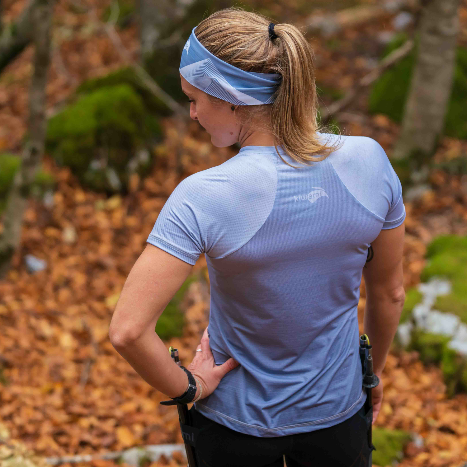 Tee-shirt running respirant femme Edelweiss Blanc | Kiwami Sports